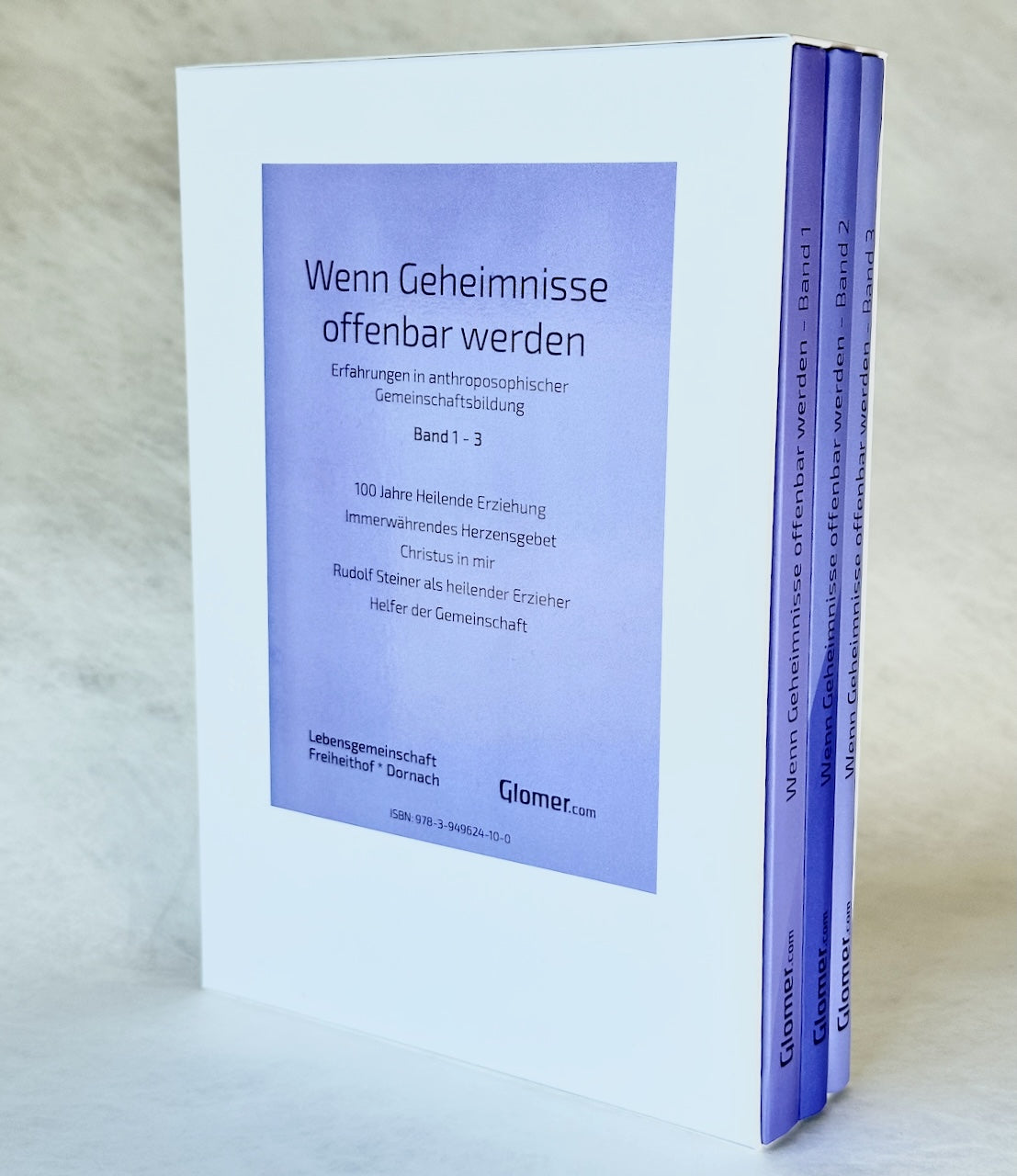 Wenn Geheimnisse offenbar werden - Band 1-3 — Glomer Buchversand