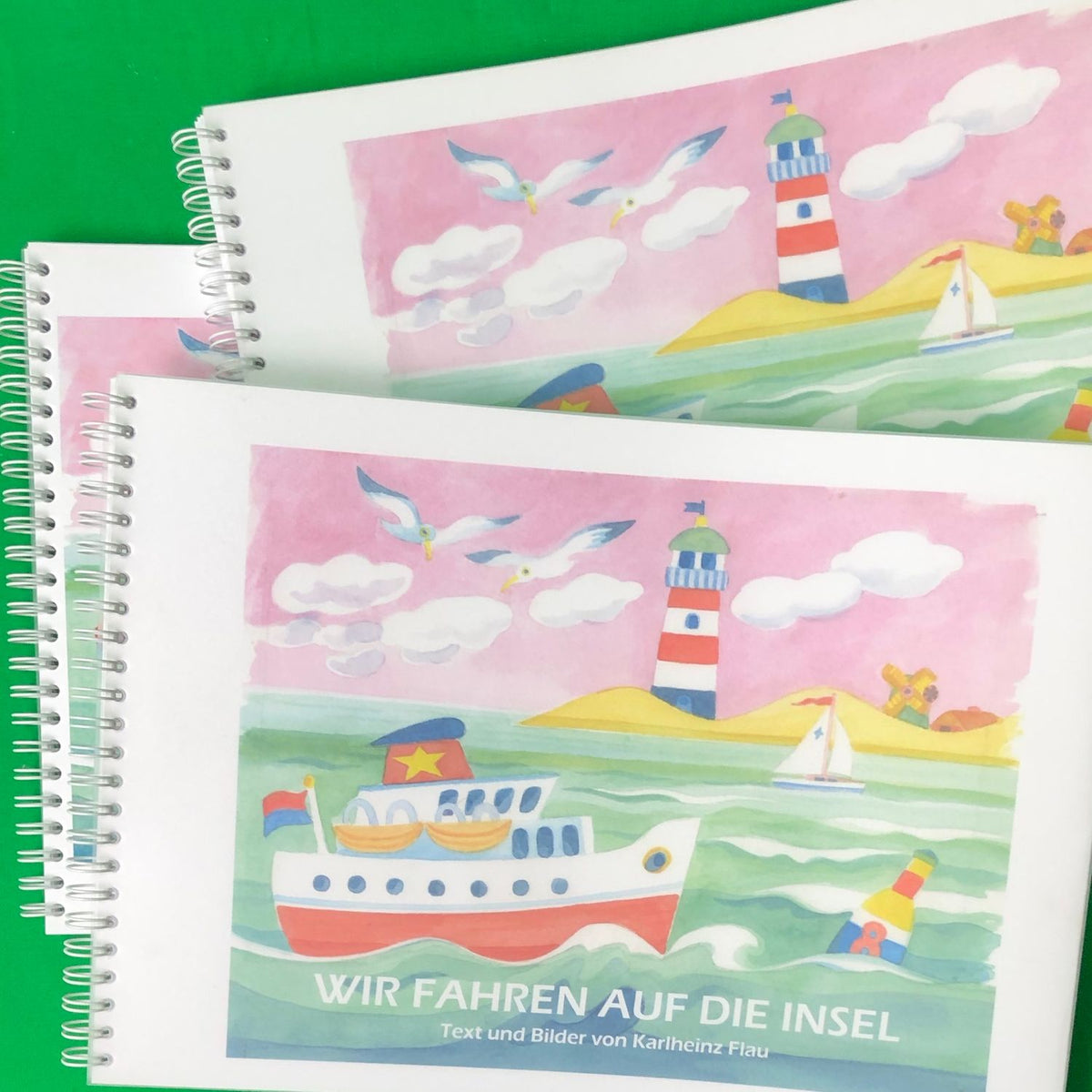 Wir fahren auf die Insel — Glomer Buchversand