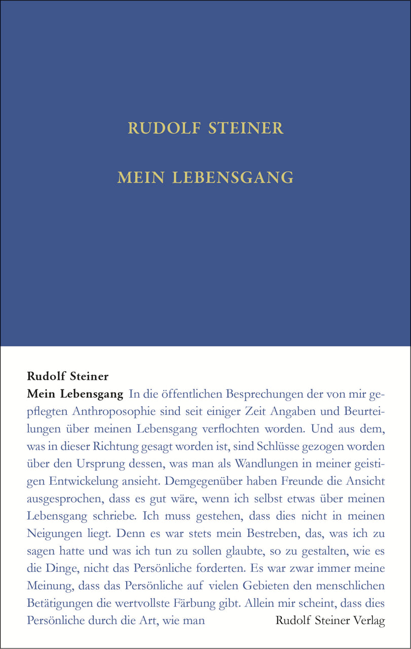 Mein Lebensgang — Glomer Buchversand